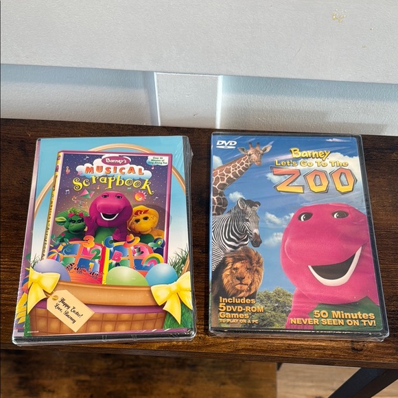 Barney | Accessories | Barneys New York Musical Scrapbook Dvd Barney ...